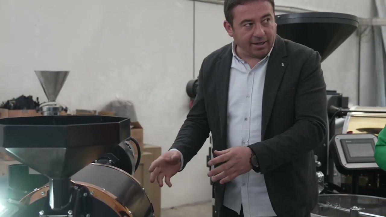 Ростер для обжарки кофе. 2 кг загрузка