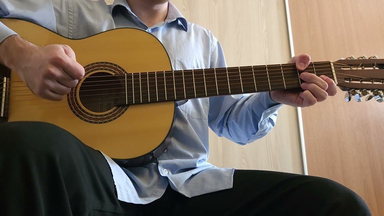 Ни о чём не жалеть - Евгений Клячкин - семиструнная гитара - кавер, аккорды и разбор - как играть.