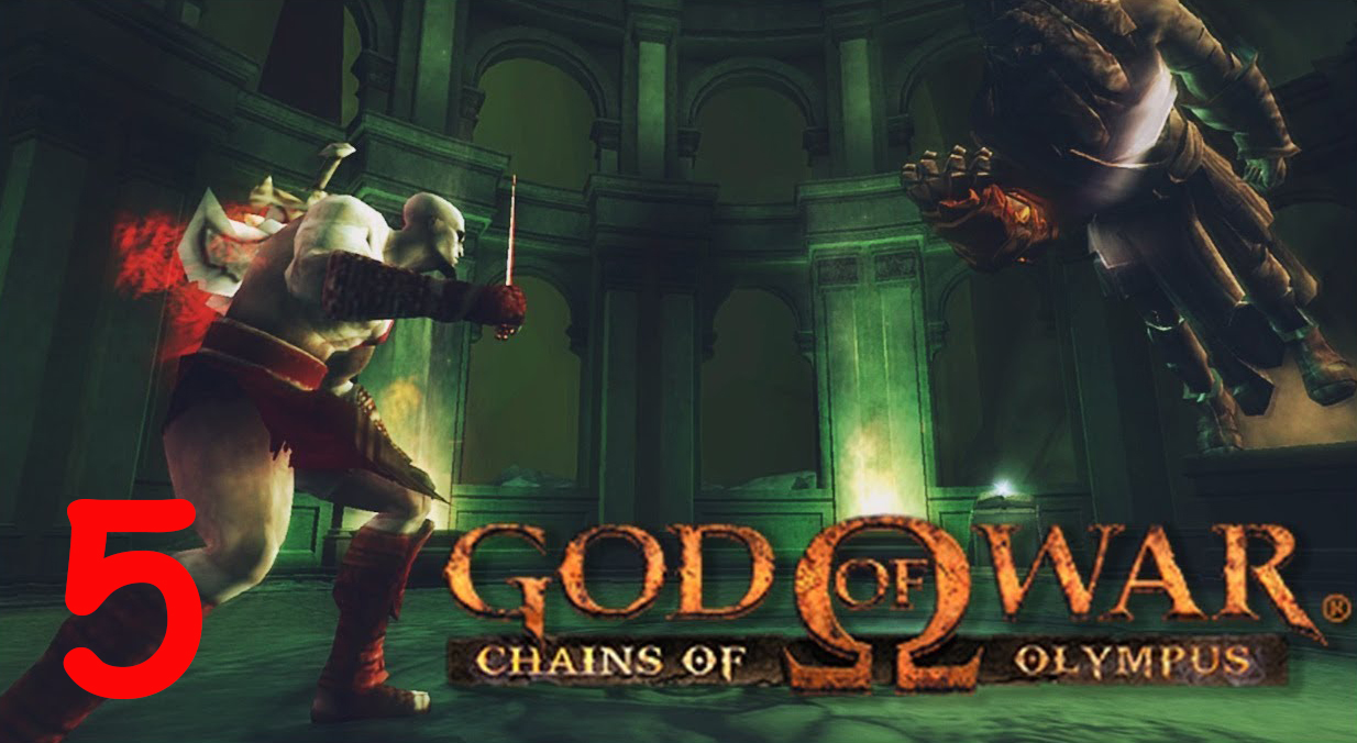 God Of War:Цепи Олимпа//Получаем оружие Зевса//прохождение, часть 5