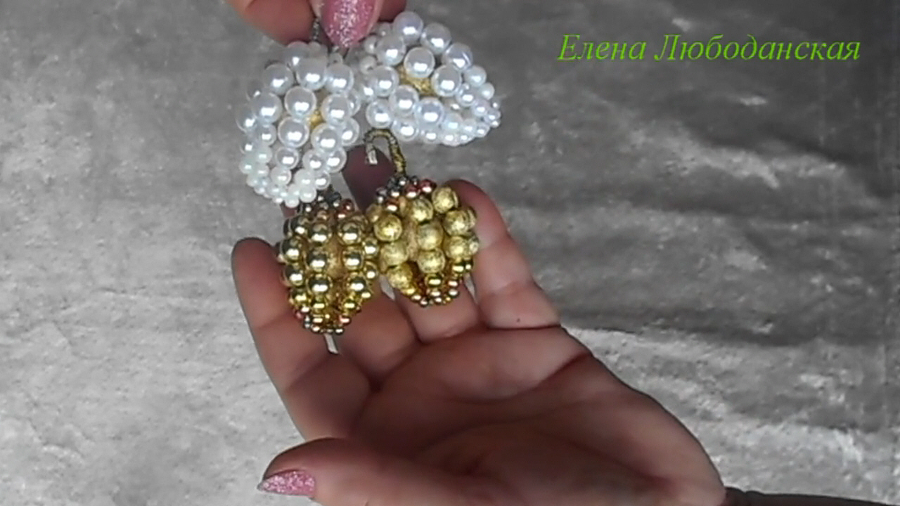 Пасхальные яйца из бусин легко и просто.