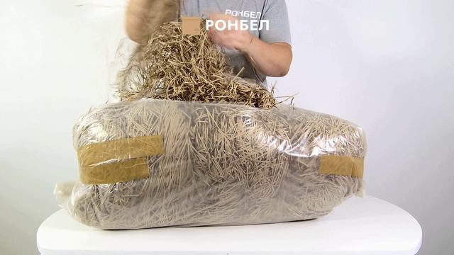 Бумажная стружка крафт, эконом