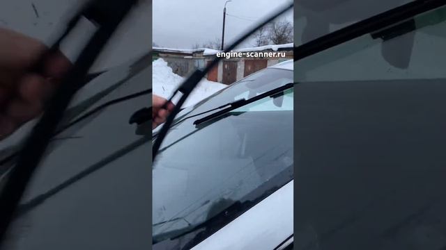 Как поменять дворники на HAVAL f7/f7x? Короткий ролик от #enginescanner #haval #хавал #havalf7x
