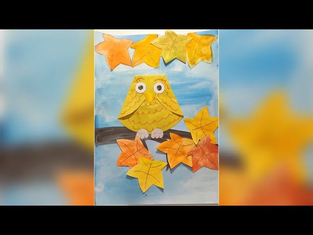 Unveiling Nature's Beauty: Owl in the Enchanting Autumn Forest