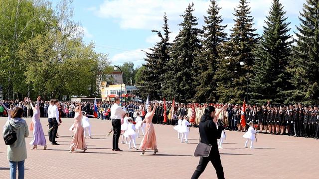 Парад 9 мая в Кстово 2023 год