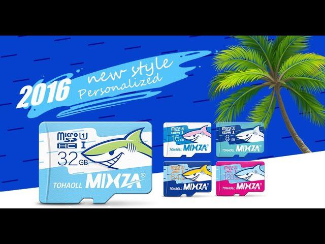 Карта памяти MIXZA 8GB - АКУЛА. MIXZA 8GB memory card - SHARK.
