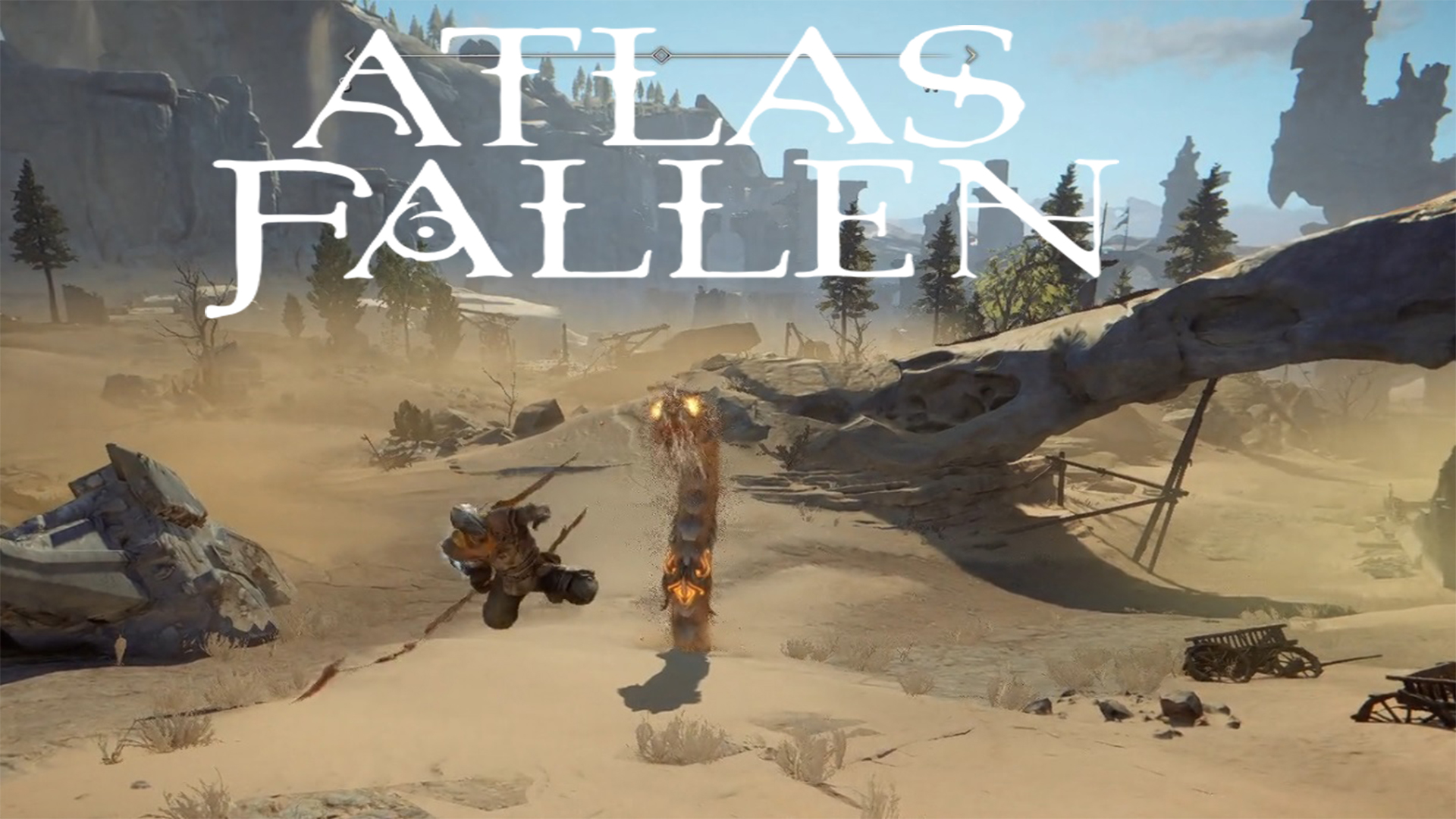 Прохождение Atlas Fallen №4 | Червь-монстрюга