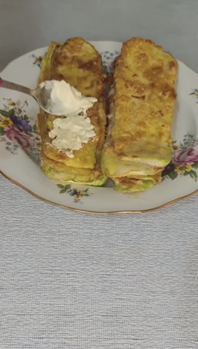 Закуска из кабачка