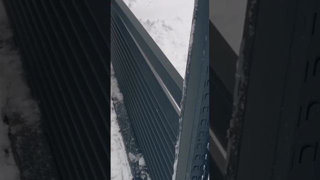 Забор Жалюзи с креплением без заклепок