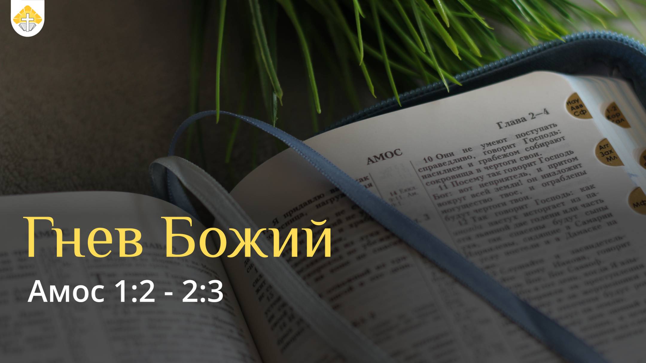 Гнев Божий // Амос 1:2 - 2:3 // Иван Козорезов