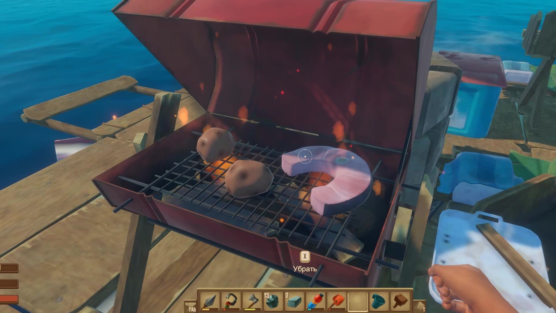 [4] Гриль - Raft (Кооператив)