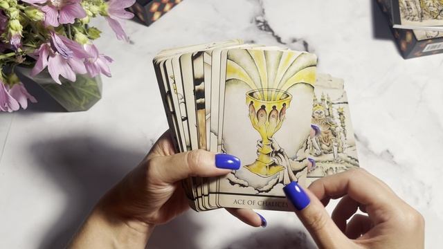 мини обзор КОлода Облаков. Tarot Nuages Таро Нуаж