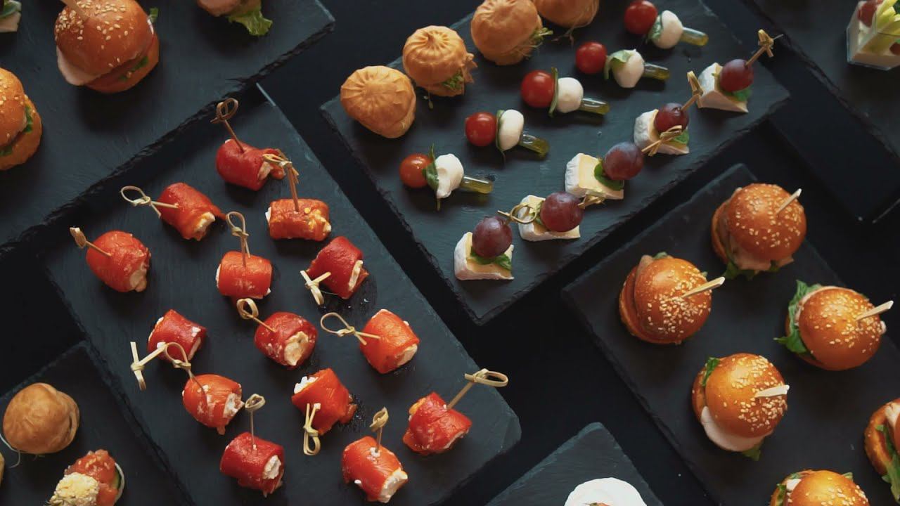 Фуршет на день рождения в Новосибирске. PINEWOOD catering