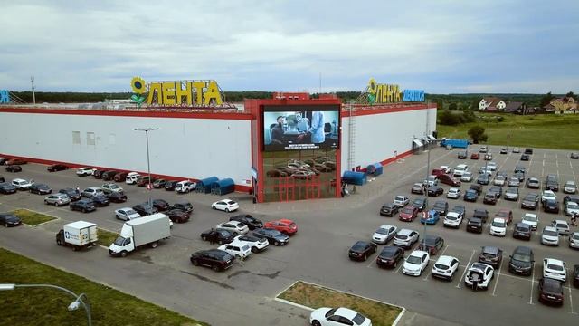 ГП Лента_фасад здания_входная группа