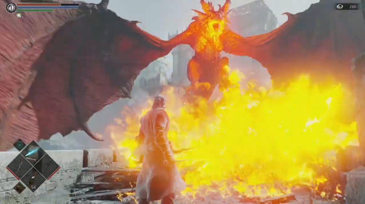 Demon's Souls Remake (PS5) - Как убить Красного Дракона магом..mp4