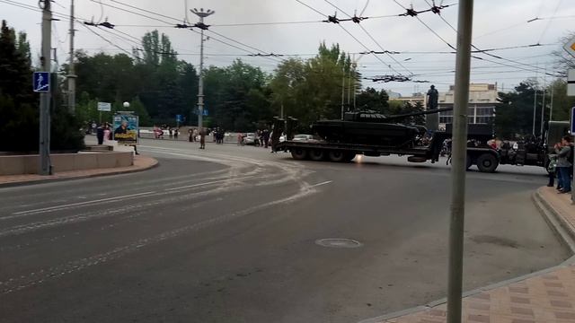 Репетиция парада 2 мая 2019 года в Ростове-на-Дону.