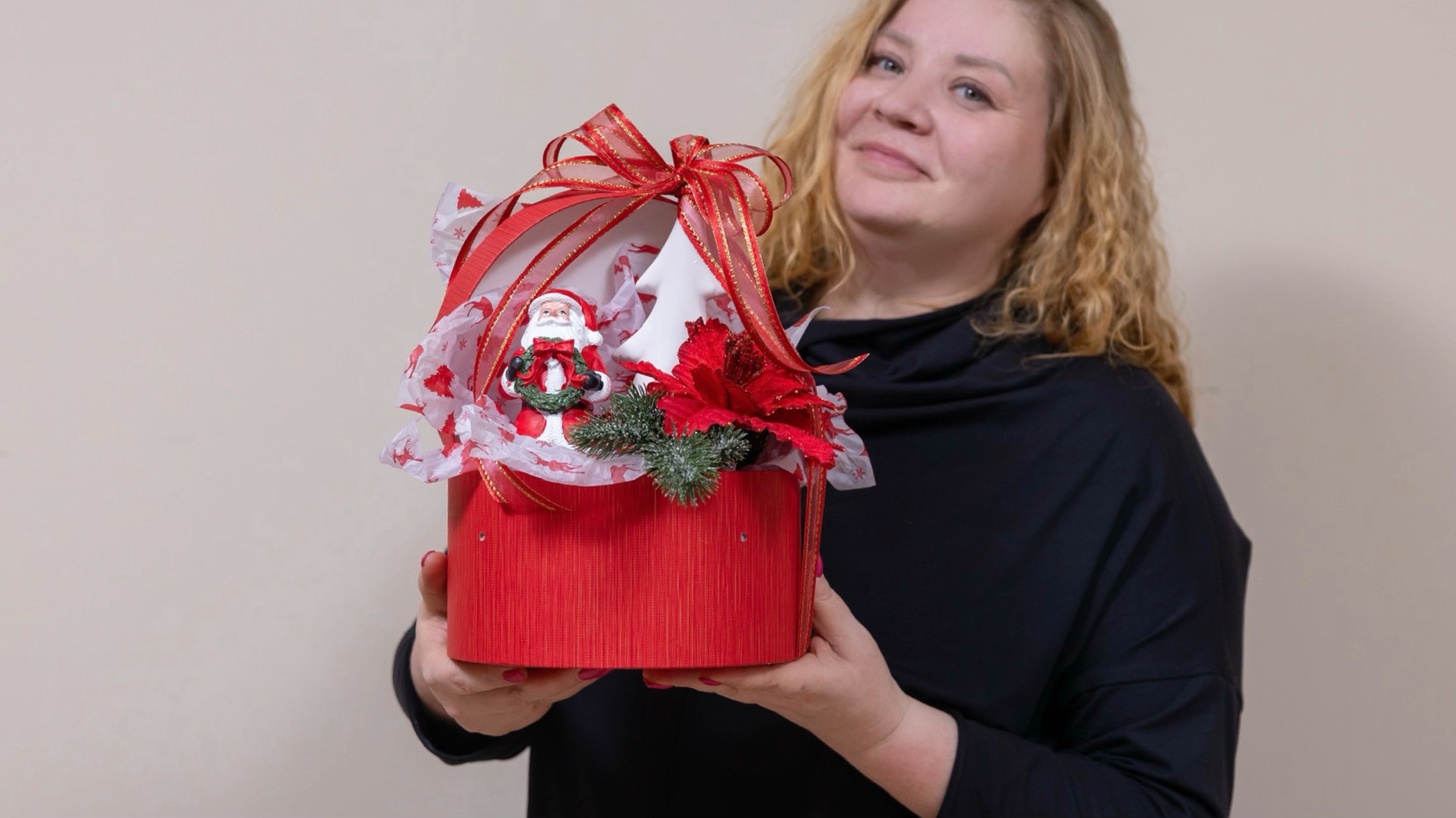 Как упаковать новогодний подарок быстро и эффектно