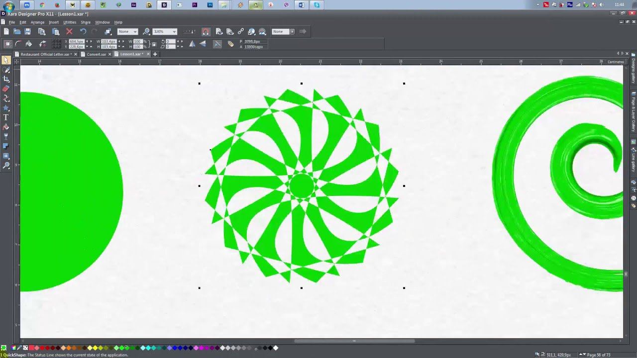 Инструменты векторного редактора / Графический дизайн для интернет-проектов