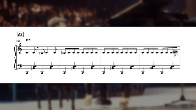 Michel Petrucciani  Take The A Train  Piano transcription and analysis