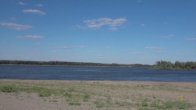 На берегу Волги. Остров Кабаний. База Волжская. Релакс видео. Timelapse Volga.