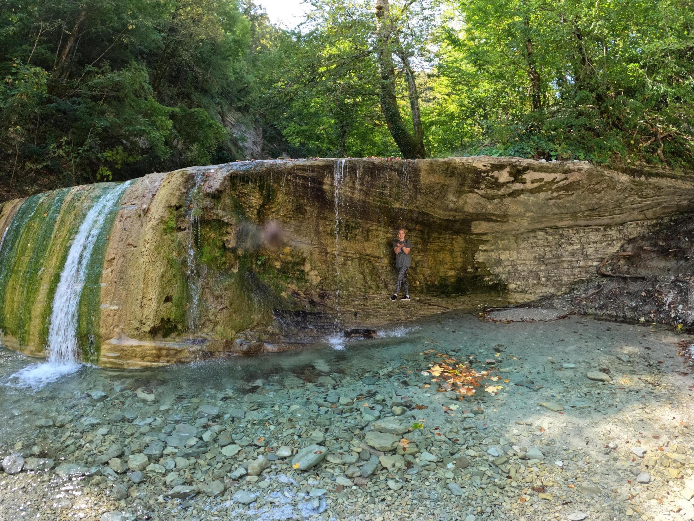 Полковничьи водопады.Туапсинский район, отличная пешая прогулка выходного дня!