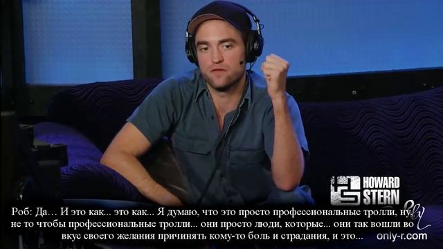 Robert Pattinson_Howard Stern Show in NYC  часть 2.mp4