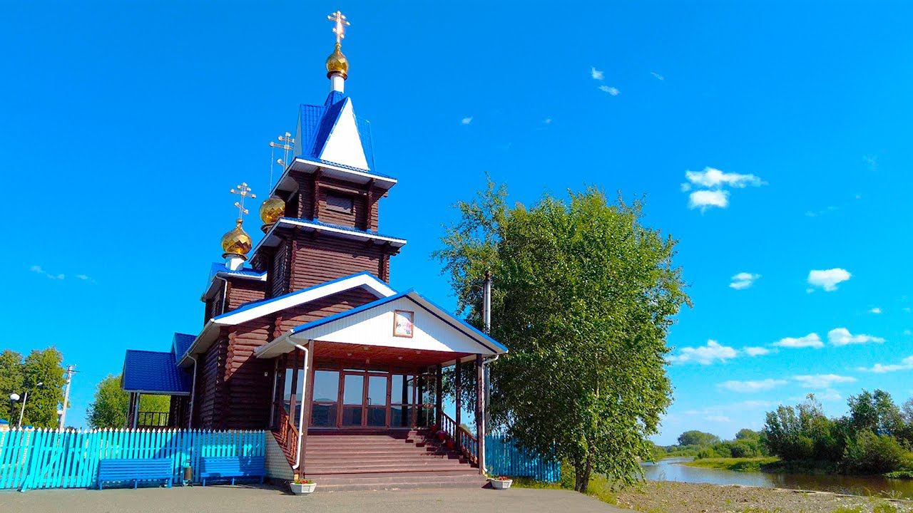 Walking in Ivdel. Around the river. Russia |4K| - Summer 2023 (July)