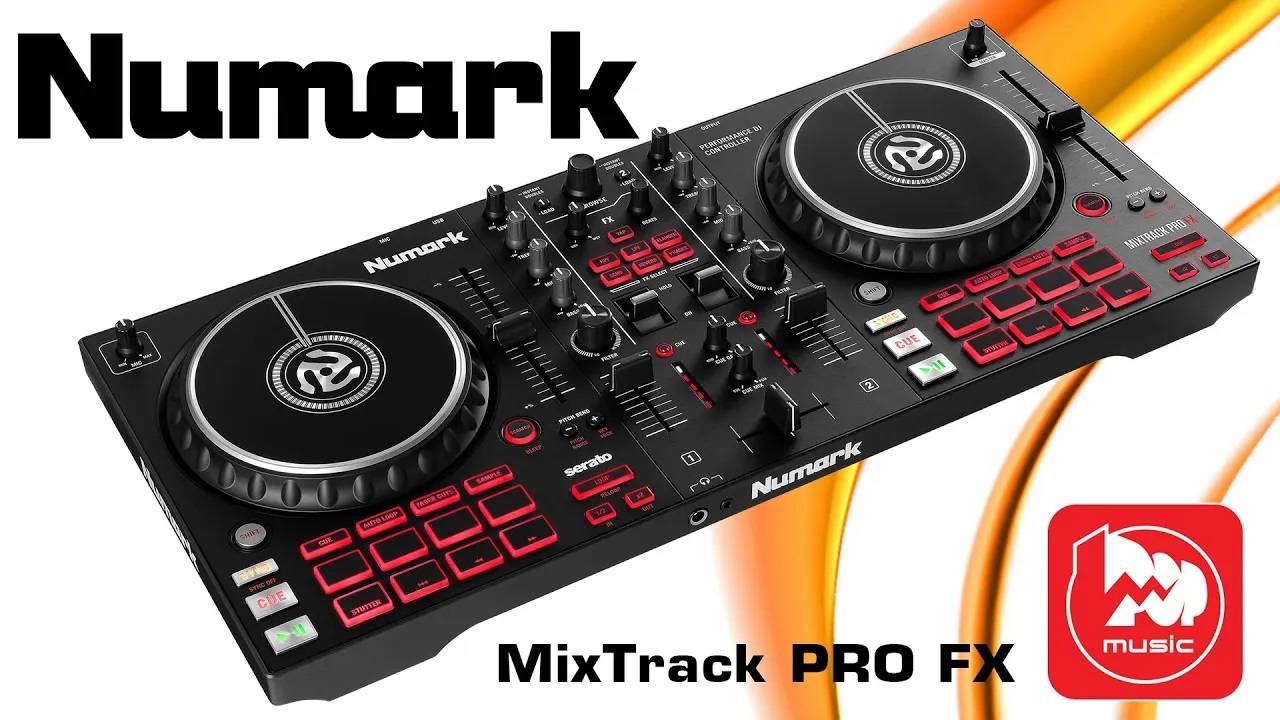 DJ-контроллер NUMARK MixTrack PRO FX ｜｜ Интеграция Serato
