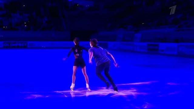 Дарья Павлюченко и Денис Ходыкин. Показательные выступления. Чемпионат России 2022