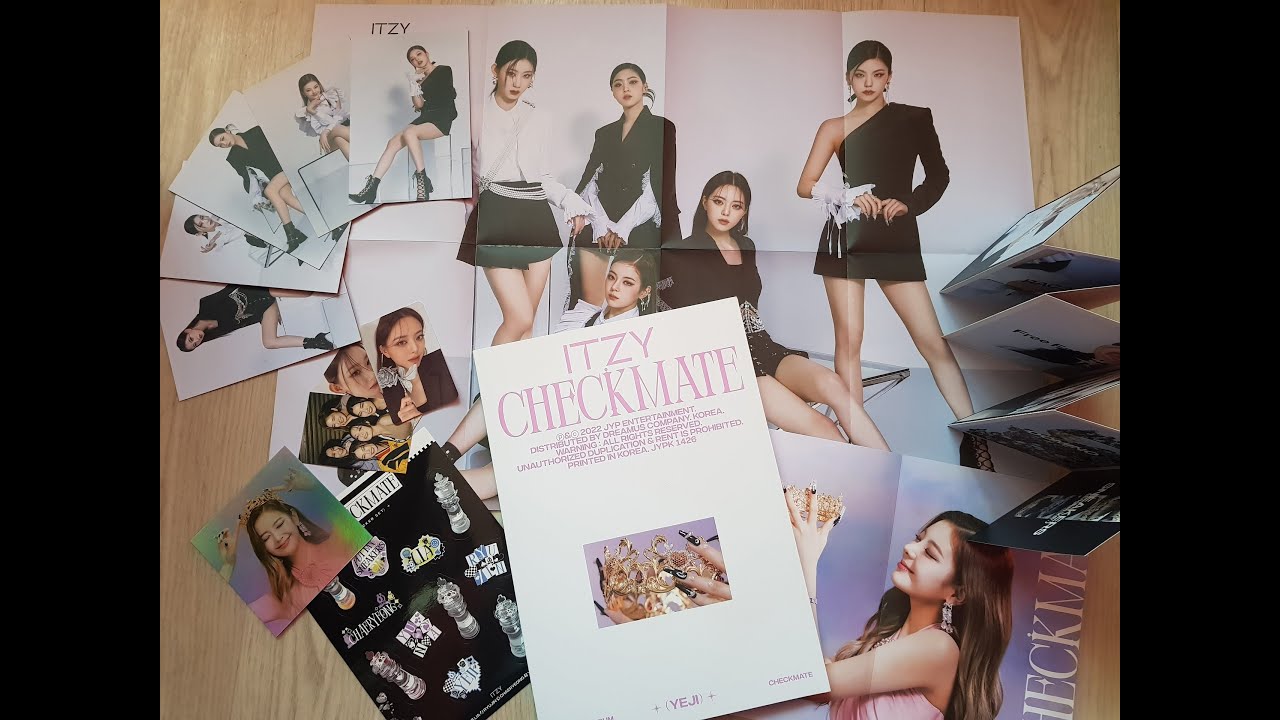 ITZY CHECKMATE (STANDARD EDITION) (YEJI) распаковка
