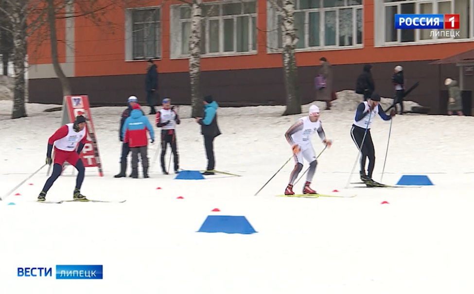 В Липецкой области состоялся чемпионат по лыжным гонкам