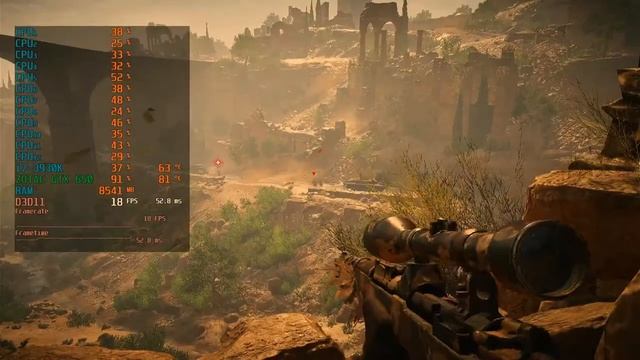 Battlefield 5  i7 3930K RAM HYPER X 16GB DDR3 1600 ZOTAC GTX 650 2GB LOW SETTINGS