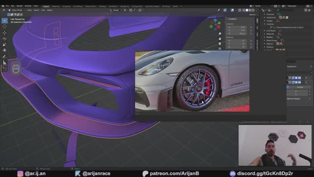 SnapSave.io-How to Model Complex Car Parts in Blender - Topology Tutorial (Aryan)-(720p)