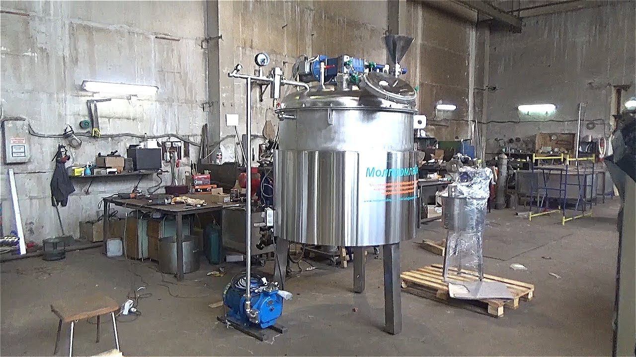 Вакуумно-Гомогенизирующий Аппарат ВГА-ГД-600