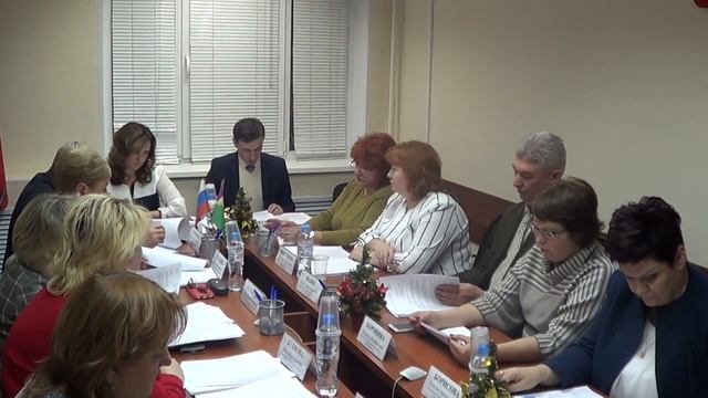 Очередное заседание Совета депутатов МО Новокосино № 22 от 18.12.2018