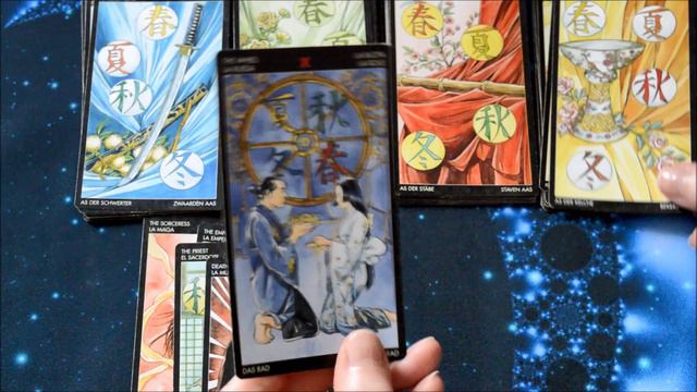 Манга  Таро. ✨✨✨ Обзор колоды. 🌸🌸🌸