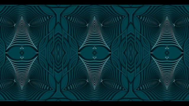 Бирюзовый фон, анимированная абстракция