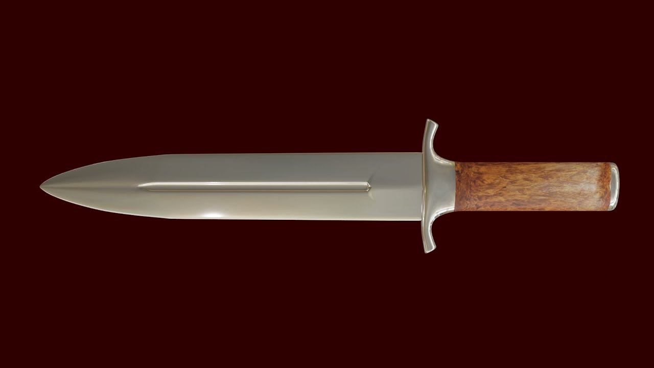 3D model Hunting knife 26