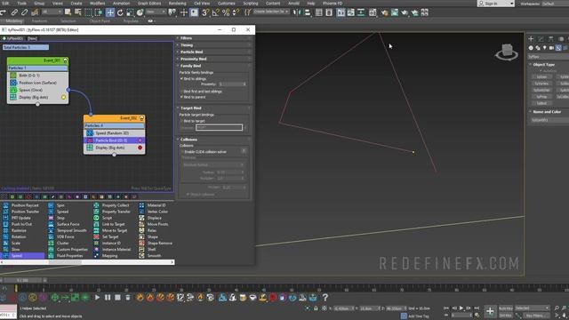01.Particle Relationships _ Parents _ Siblings _ Binds _ Spawn _ tySplines (START HERE) - RedefineFX