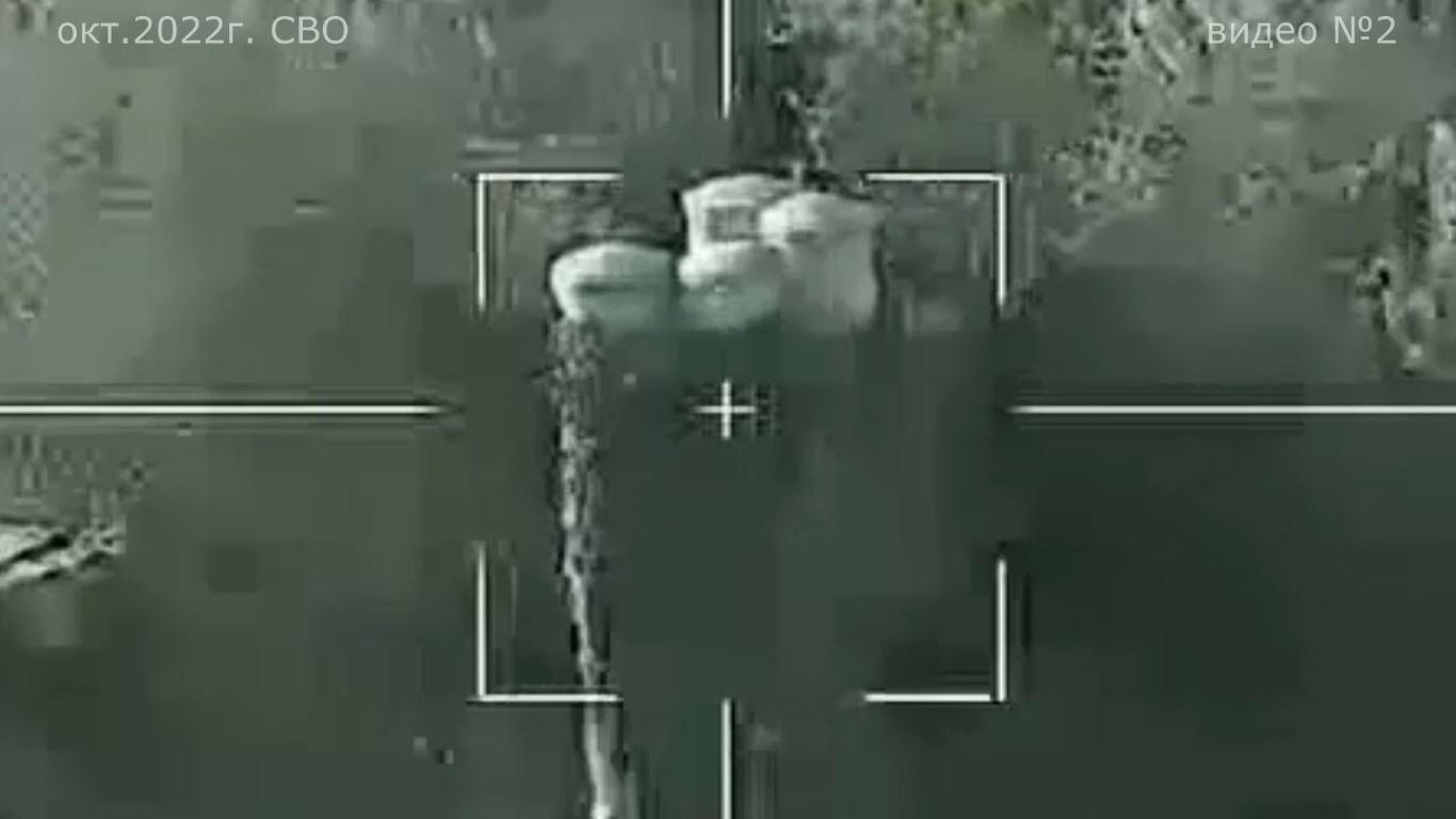 Уничтожение двух установок С-300 ВСУ после попадания "Ланцета" ВС РФ. окт. 2022.mp4