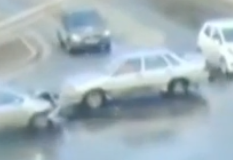 Столкновение трех автомобилей