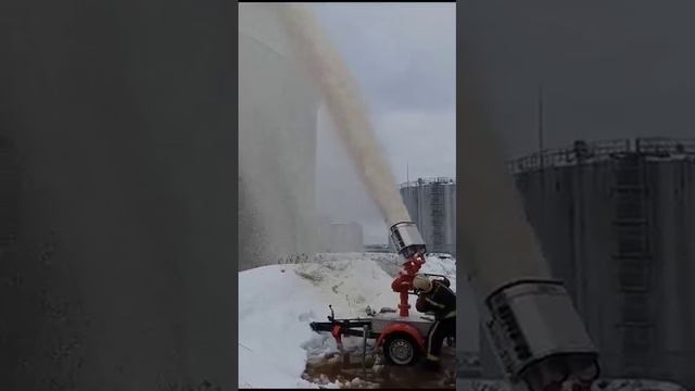 ООО НПО «СОПОТ» совместно с Росрезерв и МЧС России провели пожарно-тактич. учения с УКТП «Пурга» 80