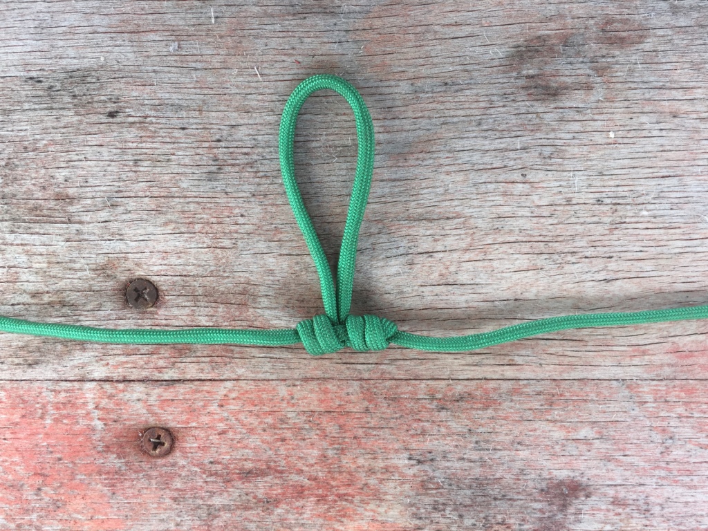 Изготовление петли на леске