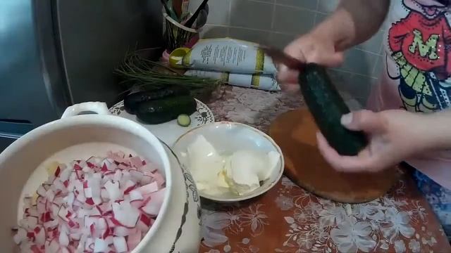 Окрошка самая вкусная