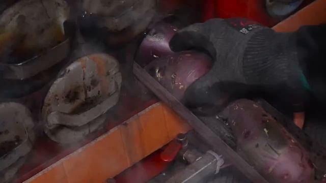 Печеная_корейская картошка?  ._уличная_ еда??