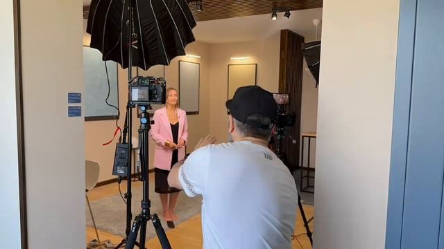 Бэкстейдж со съёмок с Ариной Курочкиной в нашей студии düfa! (dufa, дюфа)