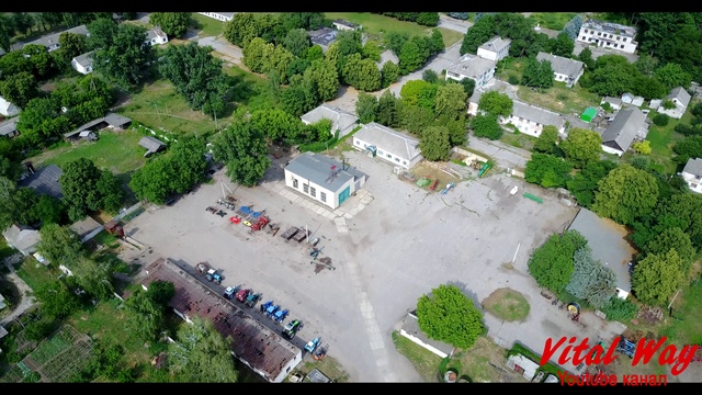 Село Молодёжное с высоты и чуть чуть село Радянское