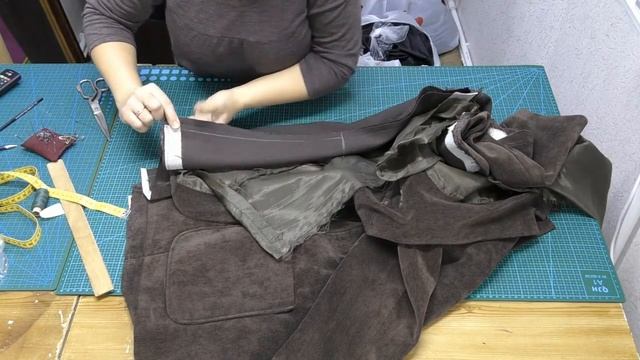 Как ушить мужской пиджак.