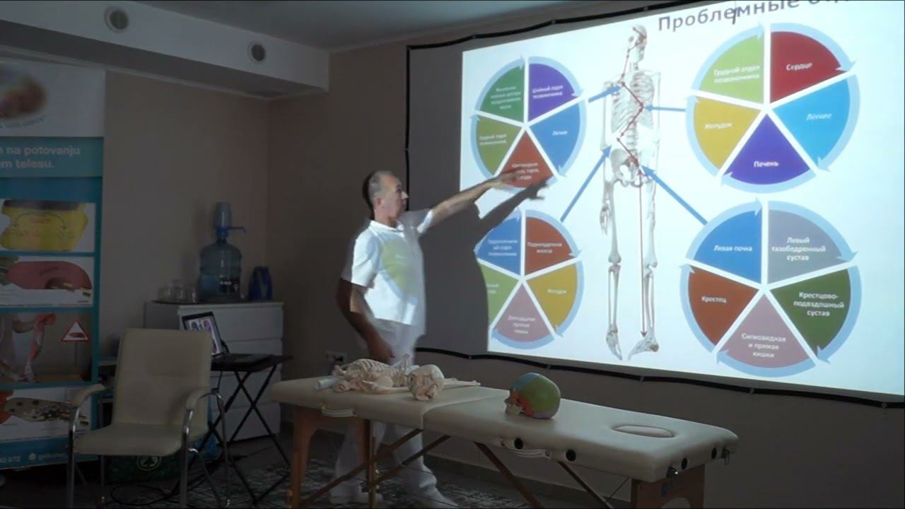 Проблемные отделы тела.  Показ четырёх «телесных перекрёстков»