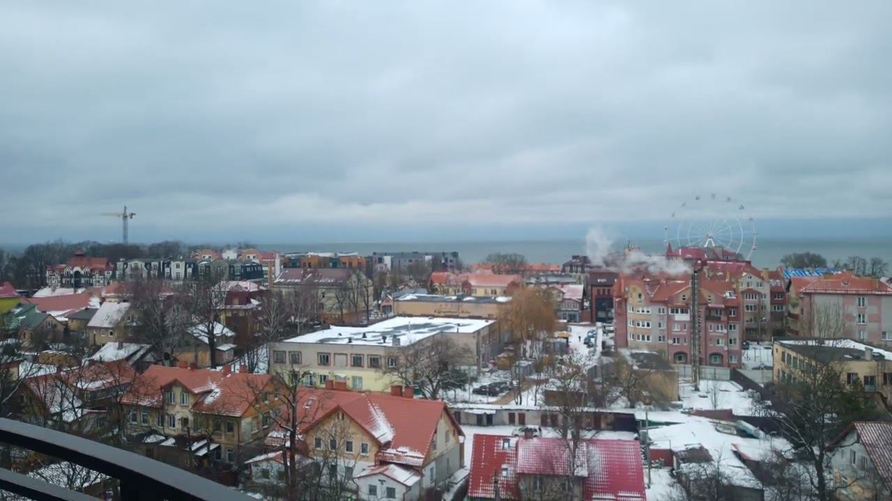 Зеленоградск, вид с башни