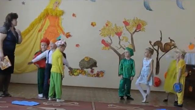 Весёлая игра ТАКСИ  на Осеннем утреннике в детском саду